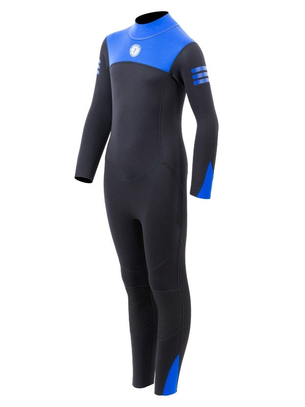 Two Bare Feet Glider Children's Full Length Kids Wetsuit Blue