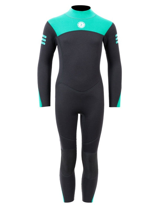 Two Bare Feet Glider Children's Full Length Kids Wetsuit Teal