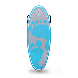 Two Bare Feet 44" Surf Crew Inflatable Bodyboard - Board Only (Aqua)